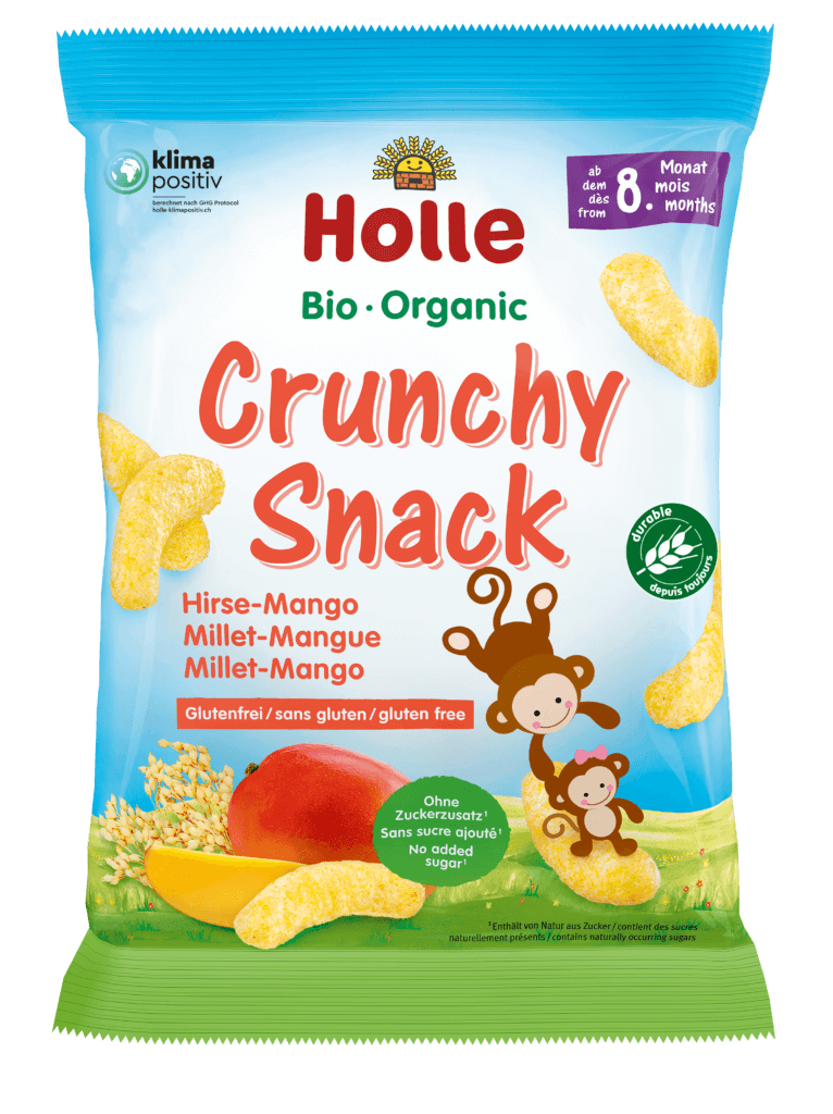Organic Crunchy Snack Millet Mango | Holle