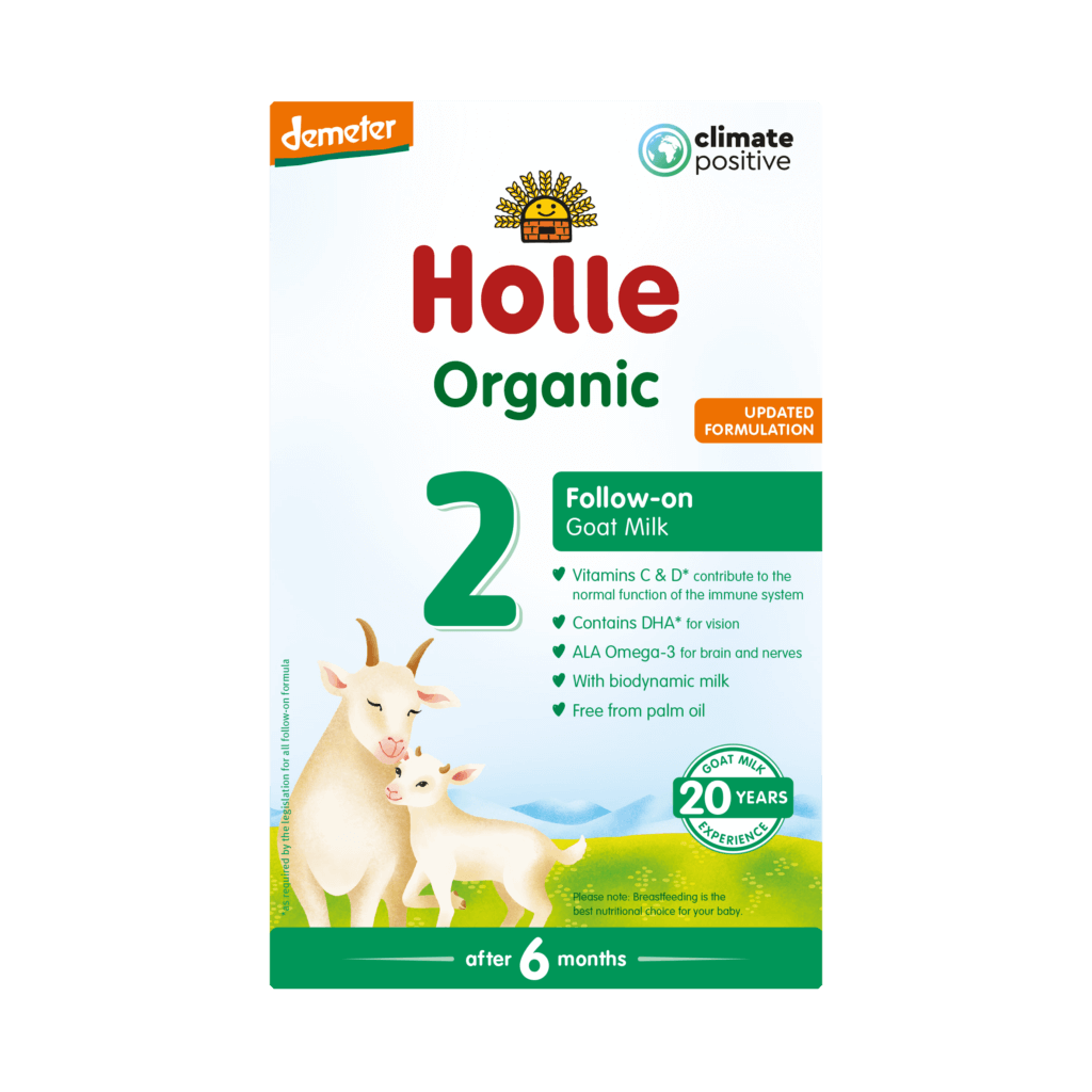 Organic Infant Goat Milk Follow-on Formula 2 | Holle
